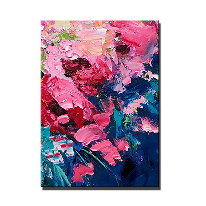 Abstract Spring Pastel Painting | Textured Hand-Painted Wall Art